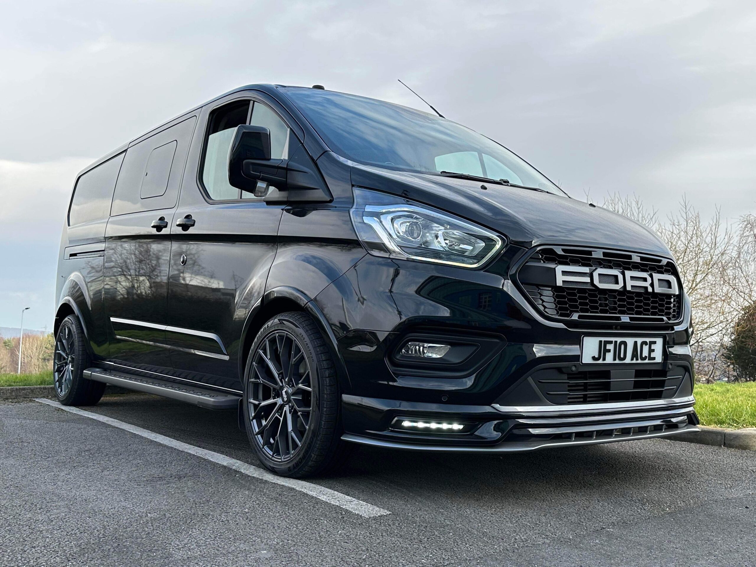 Ford Transit Custom Front bumper add on V5 - Ford Transit Custom