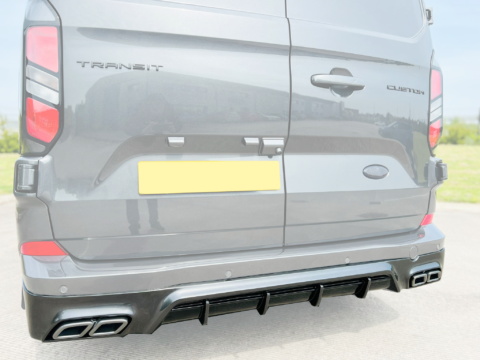 Ford Transit Custom Rear bumper add on - Ford Transit Custom