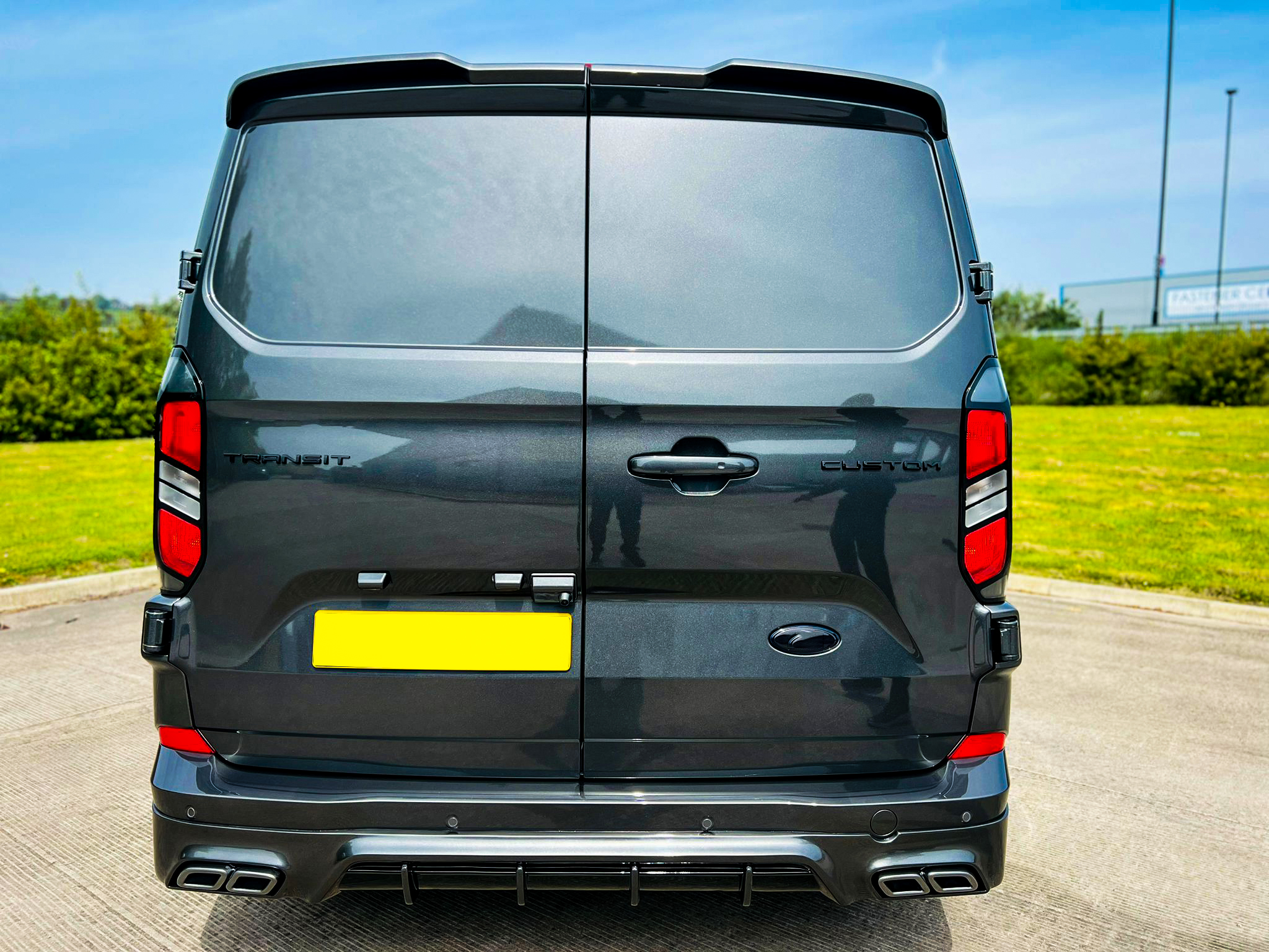 Ford Transit Custom | XR Roof Spoiler | 2024+ Models - Xclusive Customz