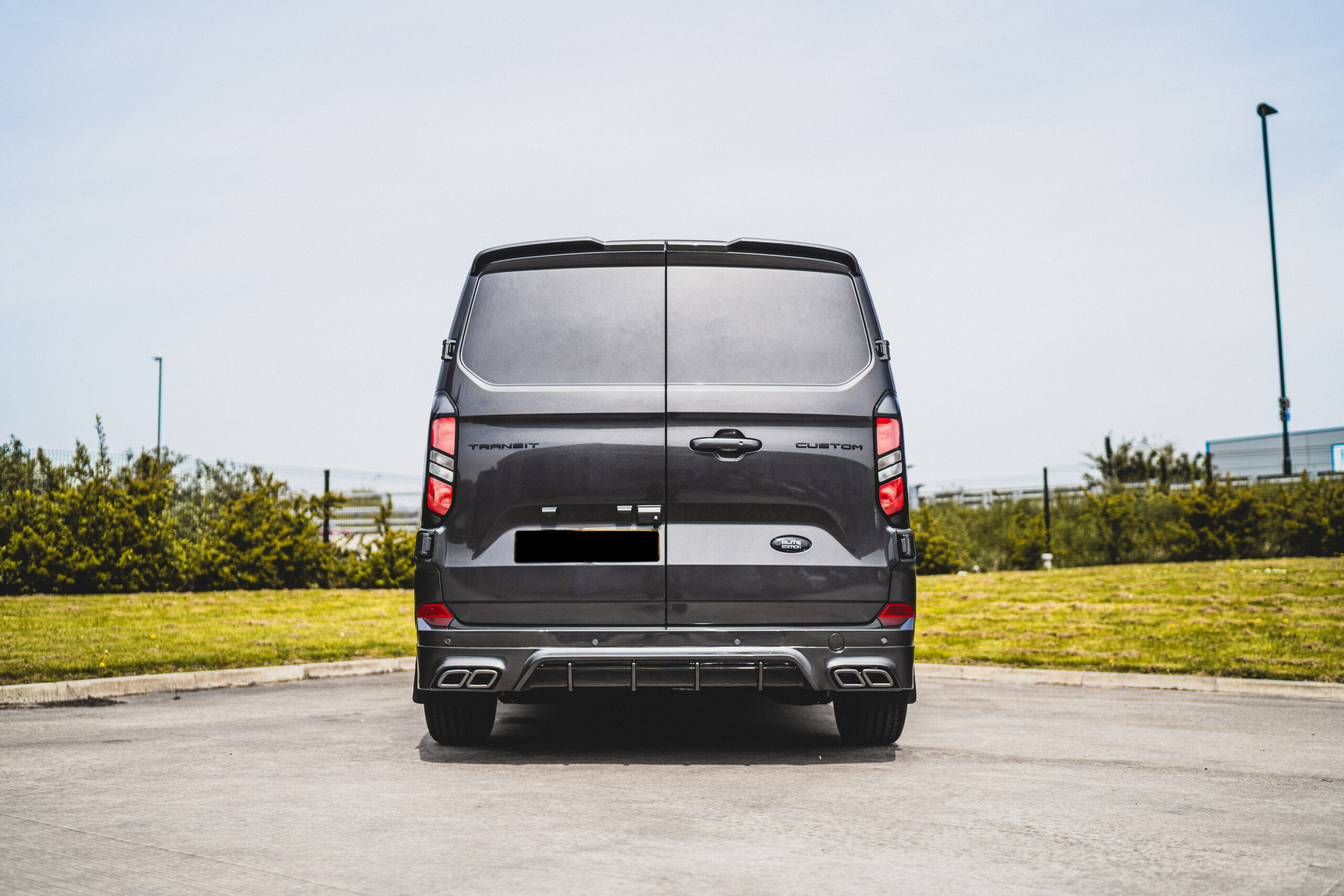 Ford Transit Custom | XR Roof Spoiler | 2024+ Models - Xclusive Customz